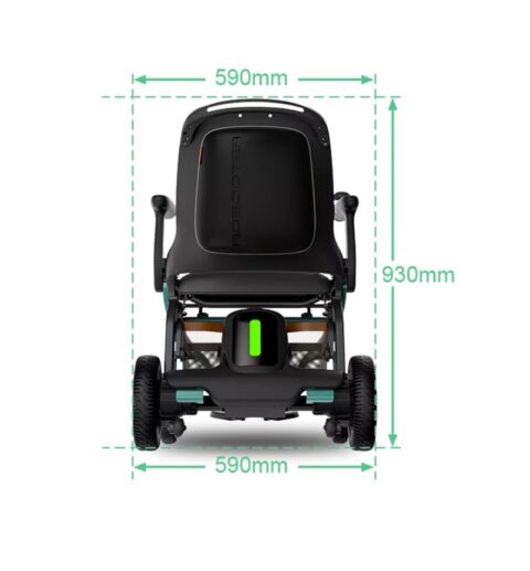 Robooter E40 Folding Power Wheelchair